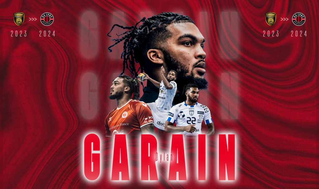 TRANSFERT / Dylan Garain signe jusqu'en 2024 - Ivry Handball - Site ...
