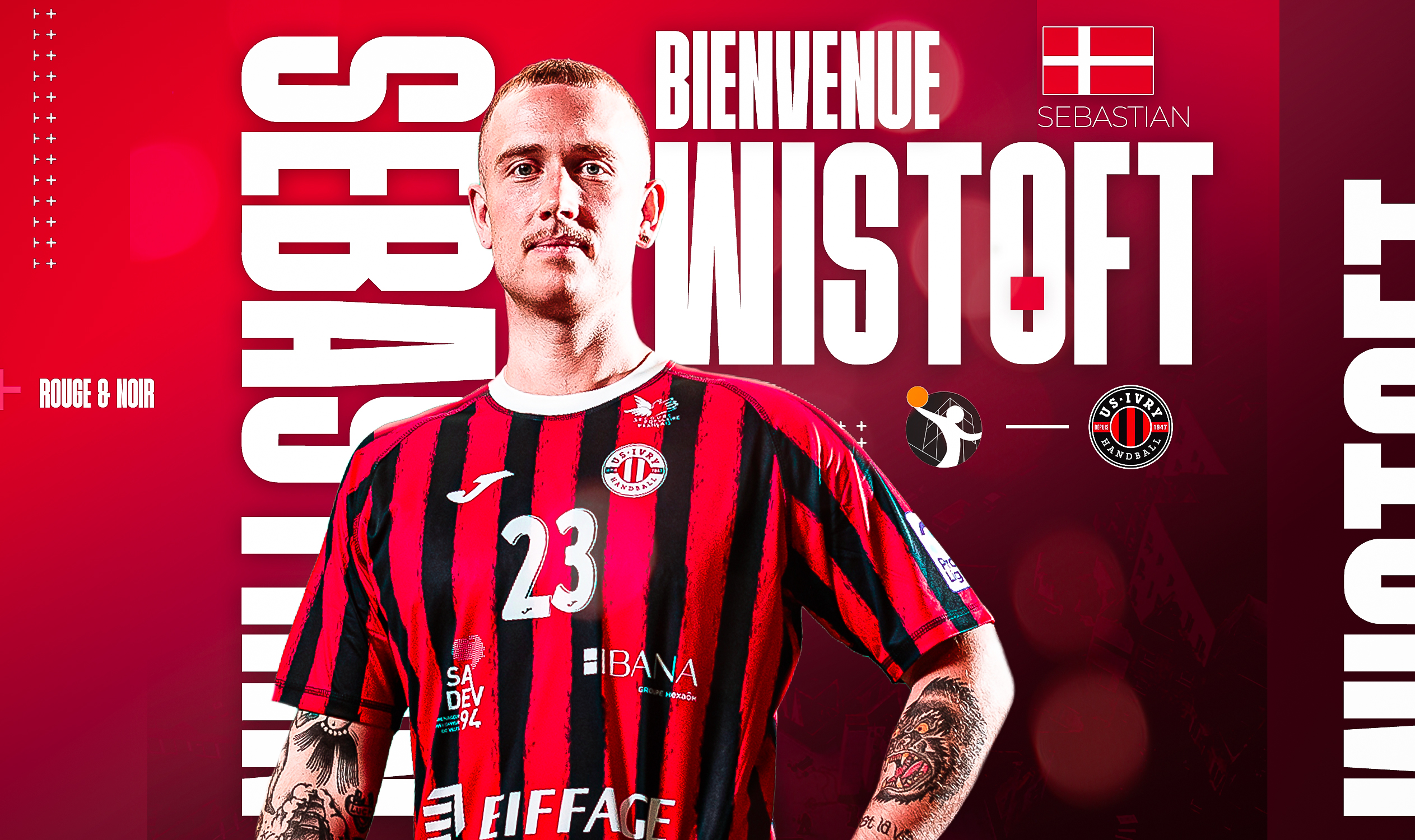 TRANSFERT / Sebastian Wistoft Jensen complète l'effectif ! - Ivry ...